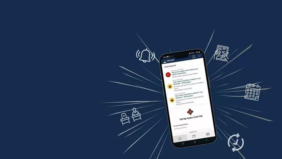 MyCadet App | Register for MyCadet | Army Cadets UK
