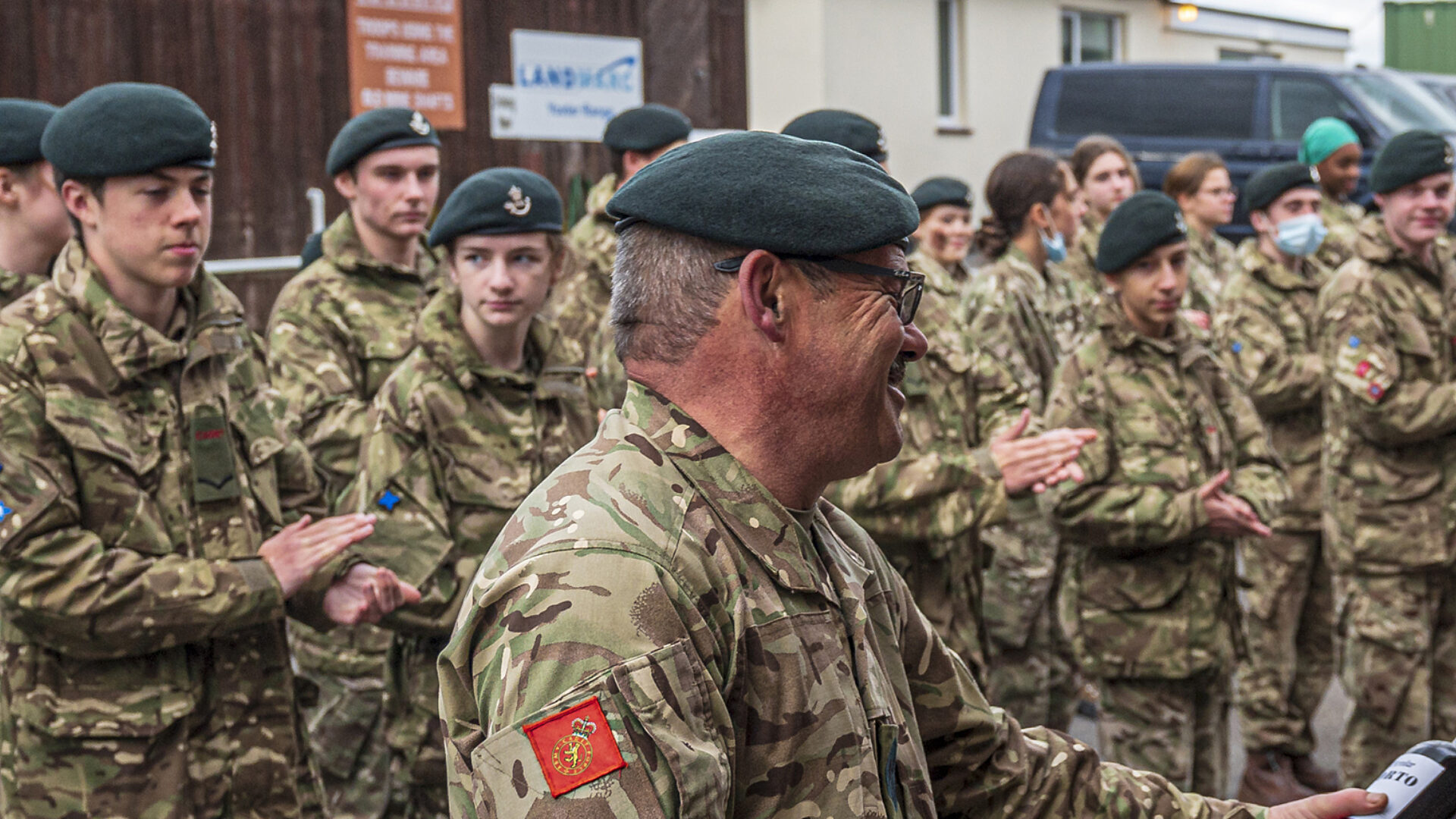 Sergeant Major Levett Awarded 2nd Clasp to Cadet Forces Medal. 23rd ...
