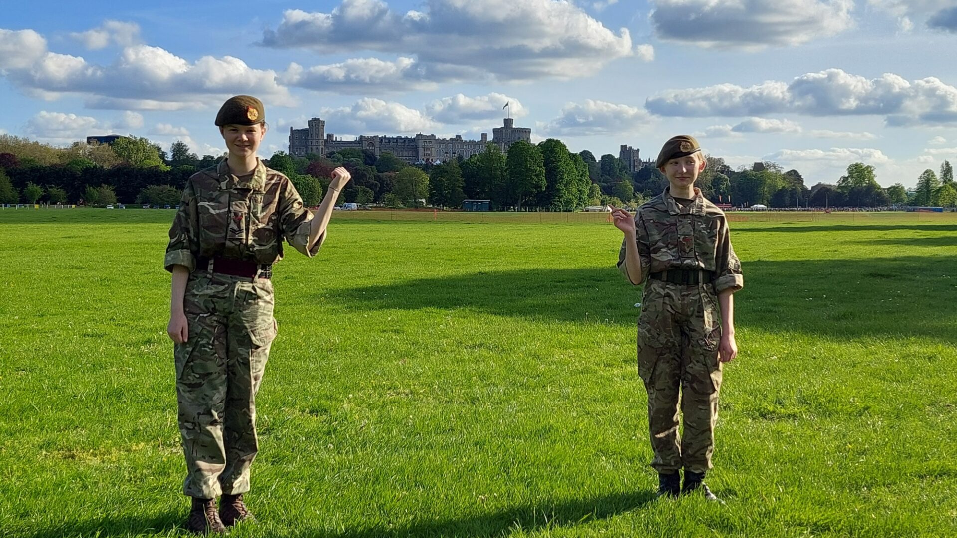 Cumbria Cadets at King Charles III's Coronation Concert at Windsor ...