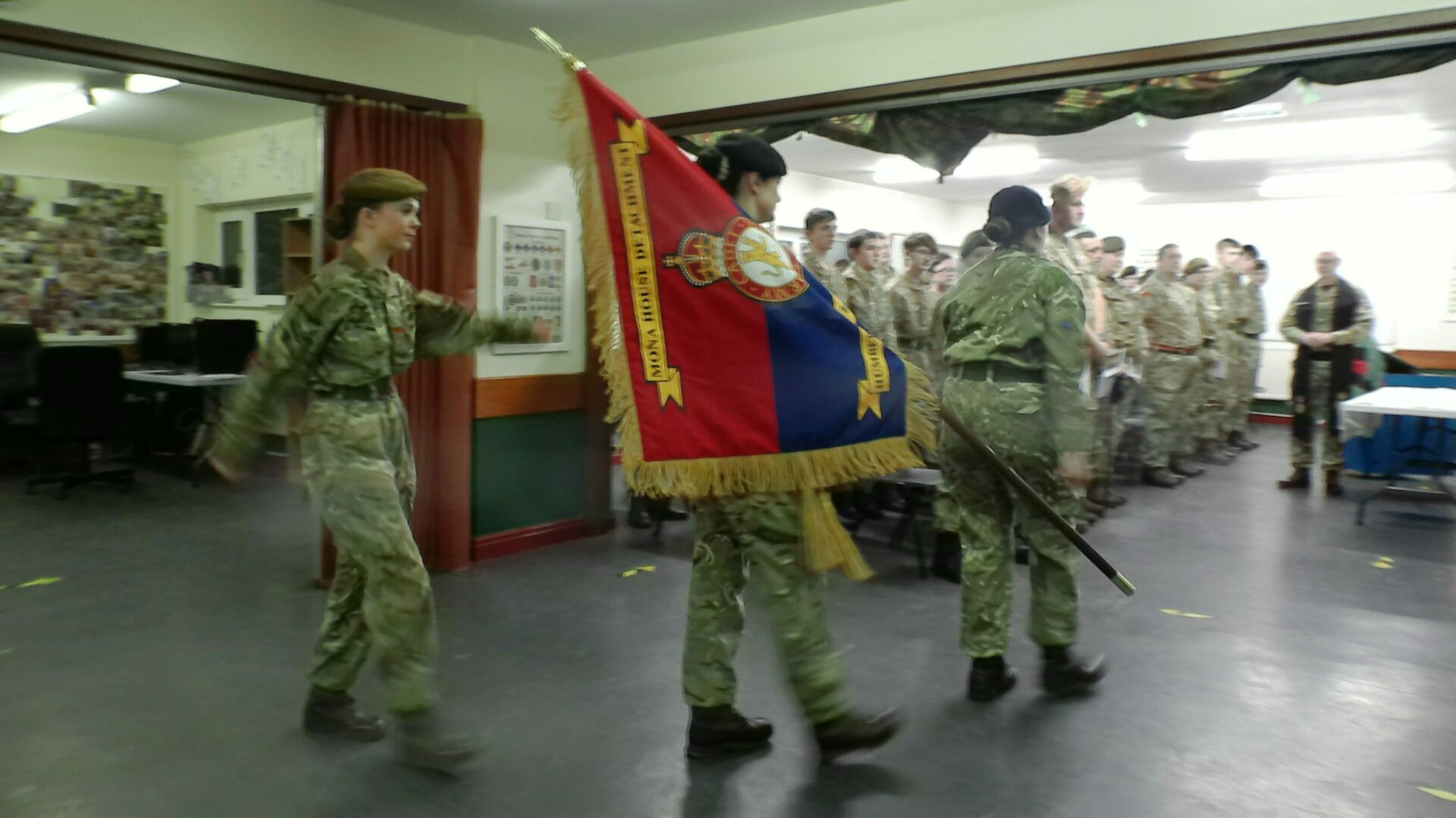 Mona House raise the standard | Army Cadets UK