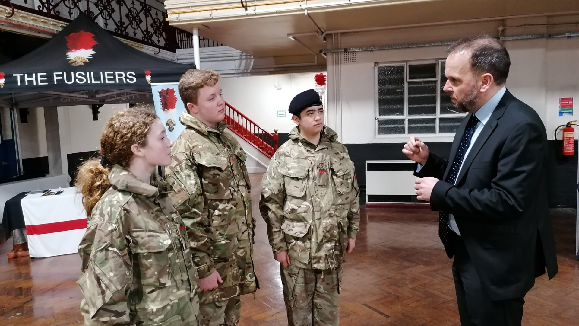 Bury Detachment recently welcomed Mr James Daly, Conservative MP for ...