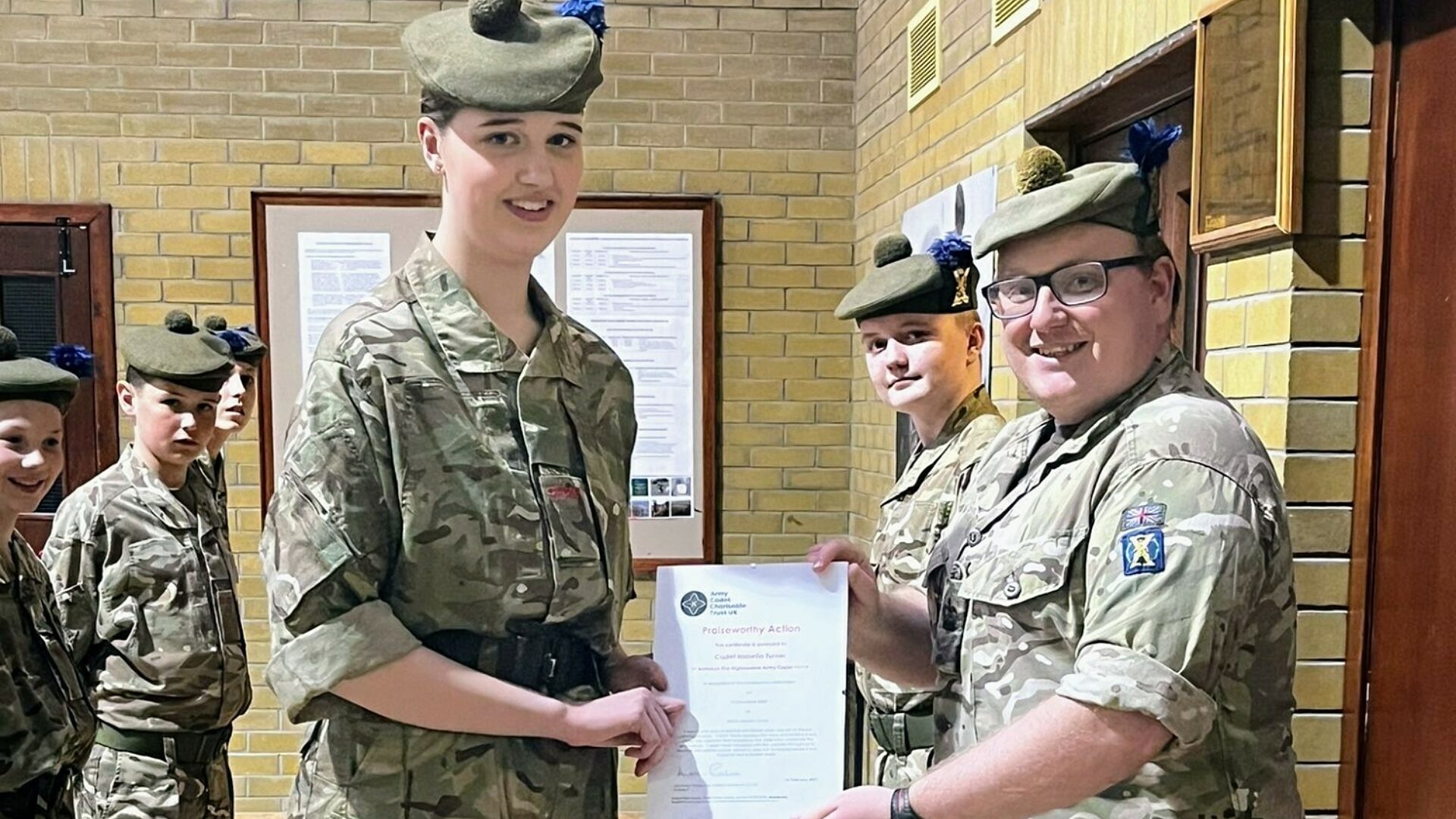 Elgin Cadet Recognised for First Aid Skills | Army Cadets UK