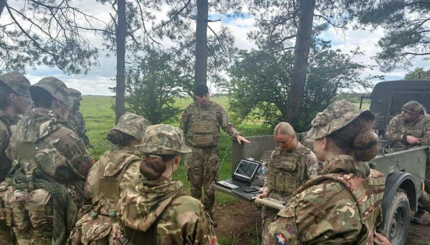 Waltham take part in Ex Ubique Hunter 2024 | Army Cadets UK