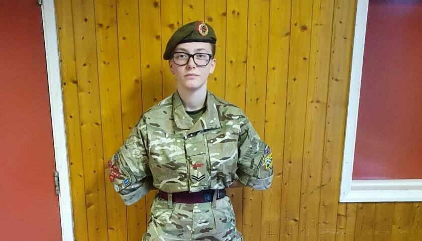 Order of Mercy Foundation Medal for Cpl Tamara Telford | Army Cadets UK
