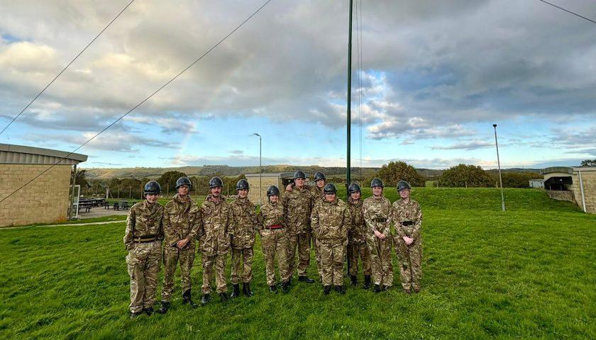 Cadets on their 4 star CIS training | Army Cadets UK
