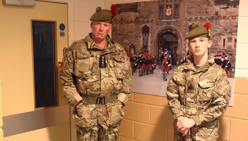 New Cadet Regimental Sergeant Major Black Watch ACF | Army Cadets UK