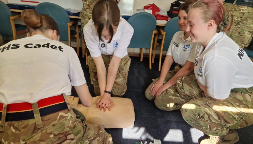 Learn to Restart a Heart this October with Devon! | Army Cadets UK