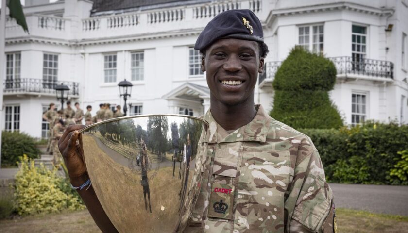 Champion Cadets in Berkshire ACF | National Award for Sgt Major Opoku ...
