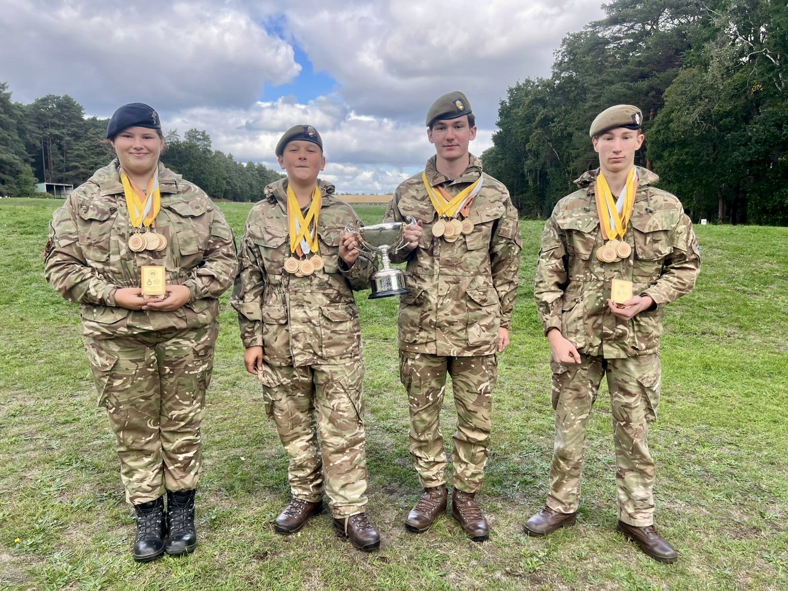 Royal County of Berkshire ACF Triumph at JMC(SE) CADSAM 2025 Army Cadets
