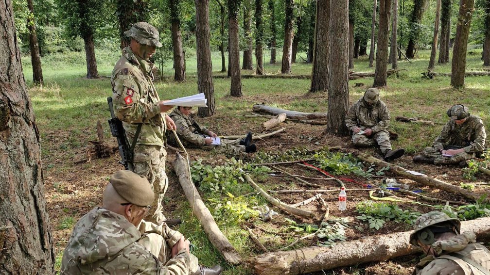 A Company Cadets Take on Fieldcraft Training Weekend | Army Cadets UK