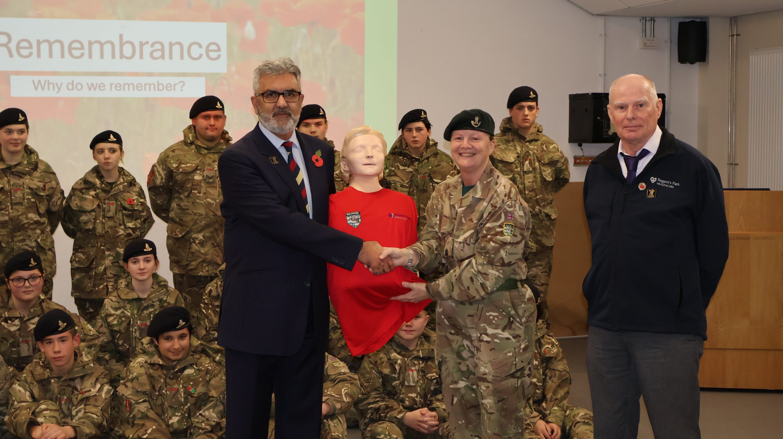 Donation of Resuscitation Annie Manikins | Army Cadets UK