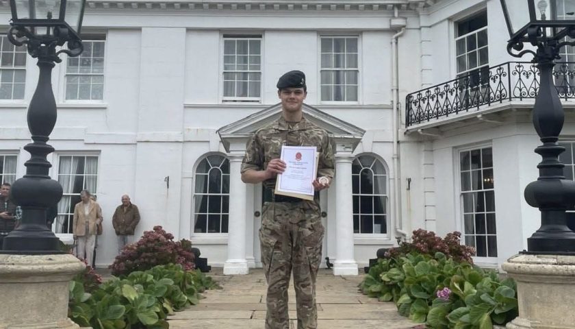 MASTER CADET COURSE SUCCESS FOR YNW SENIOR CADET | Army Cadets UK